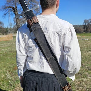 Baldric - Sword Over Your Back - Etsy