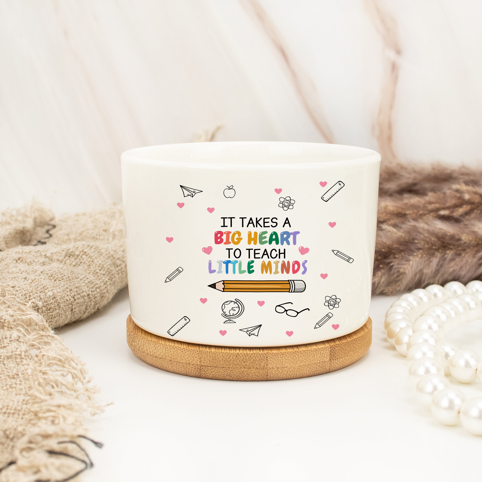 Teacher Appreciation Gift, Personalised Plant Pot, Flower Pot for ...