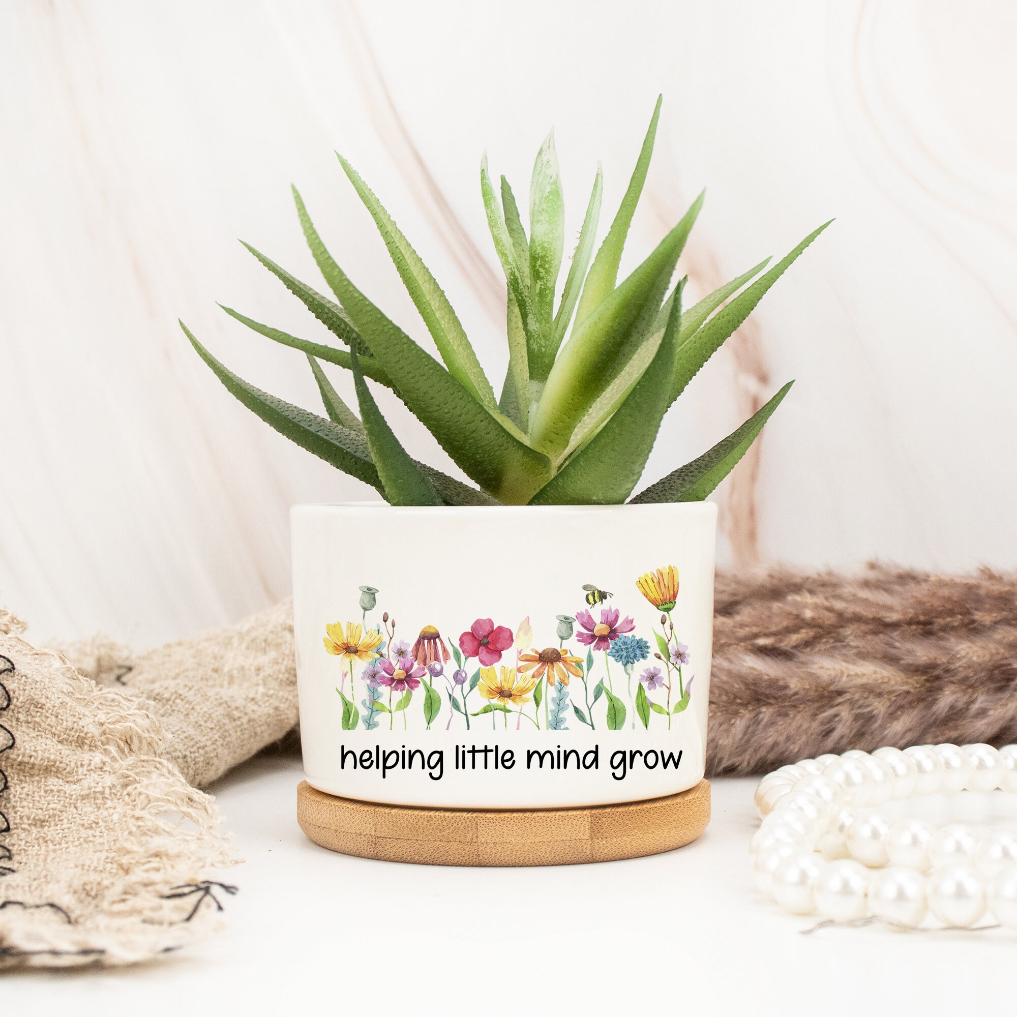 Thank You Teacher Plant Pot,custom Flower Plant Pot,teacher ...