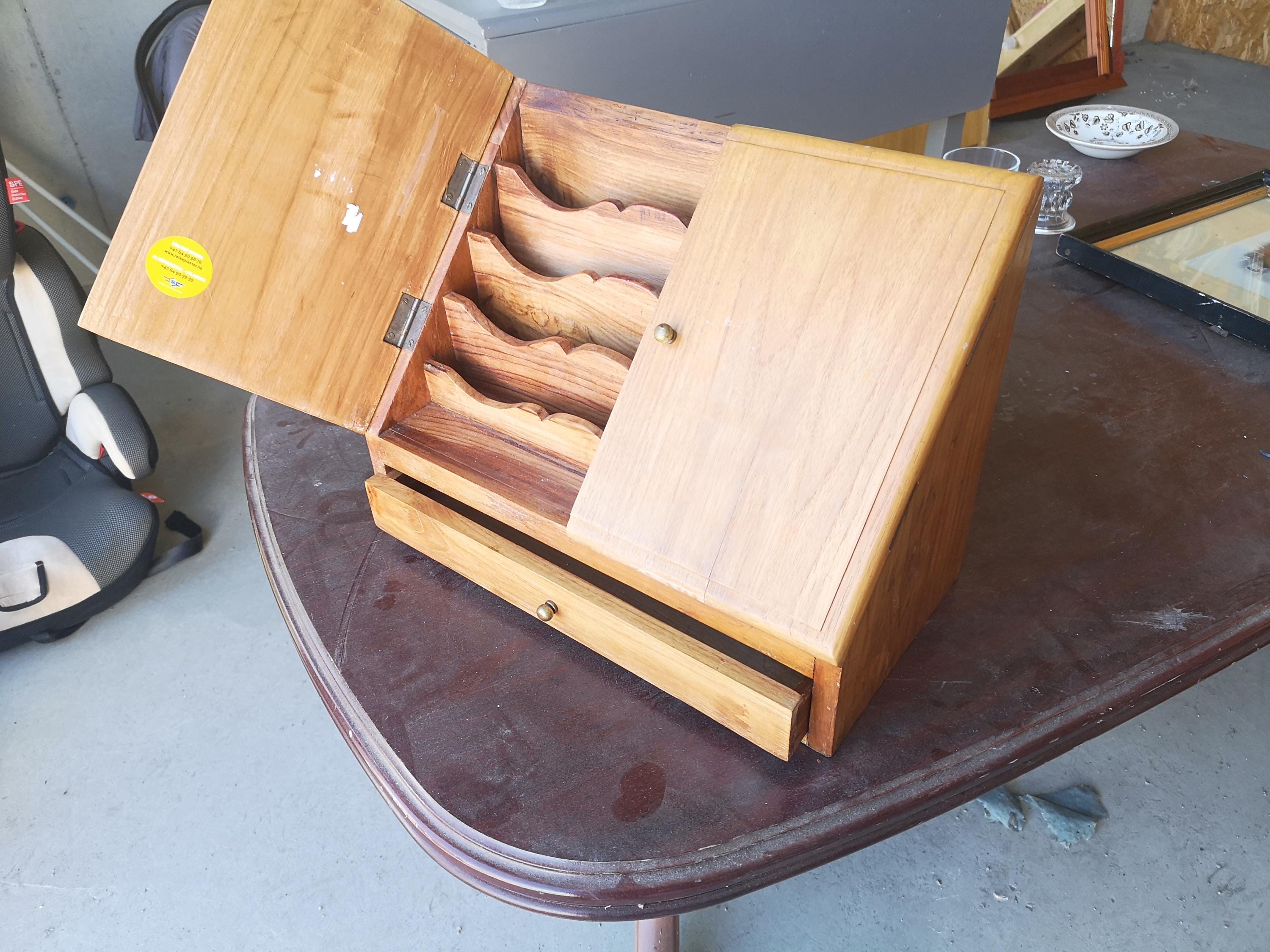 Antique Victorian Vintage Desktop Stationery Organiser. Quality ...