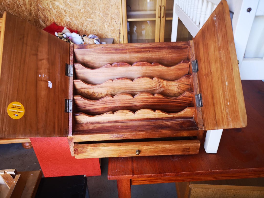 Antique Victorian Vintage Desktop Stationery Organiser. Quality ...