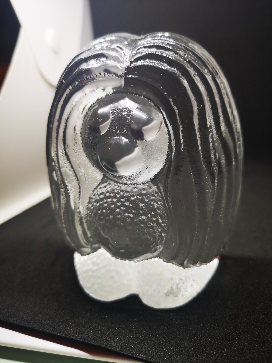 Swedish Troll Figurine, Bergdala Glass Figurines/ Paperweights. Oner ...