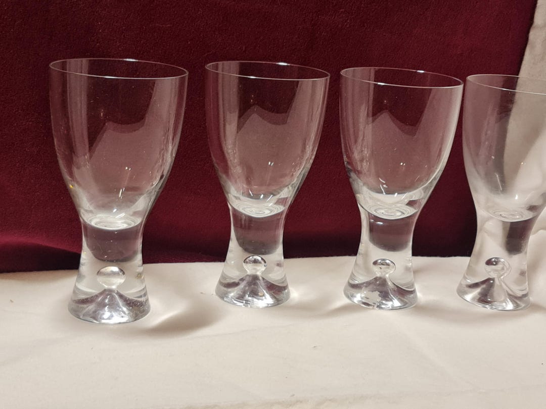 Set of 4 Vintage Iittala Glass, Mid-century Modern, Scandinavian Design ...