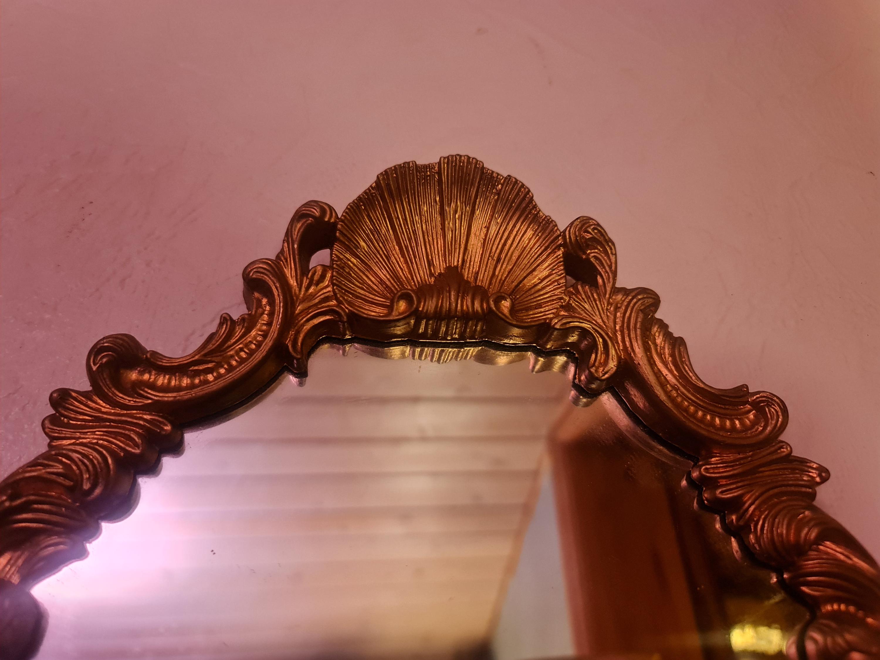 Vintage Replica of BAROQUE Shelf N Mirror Set. Fantastic Post Moden ...