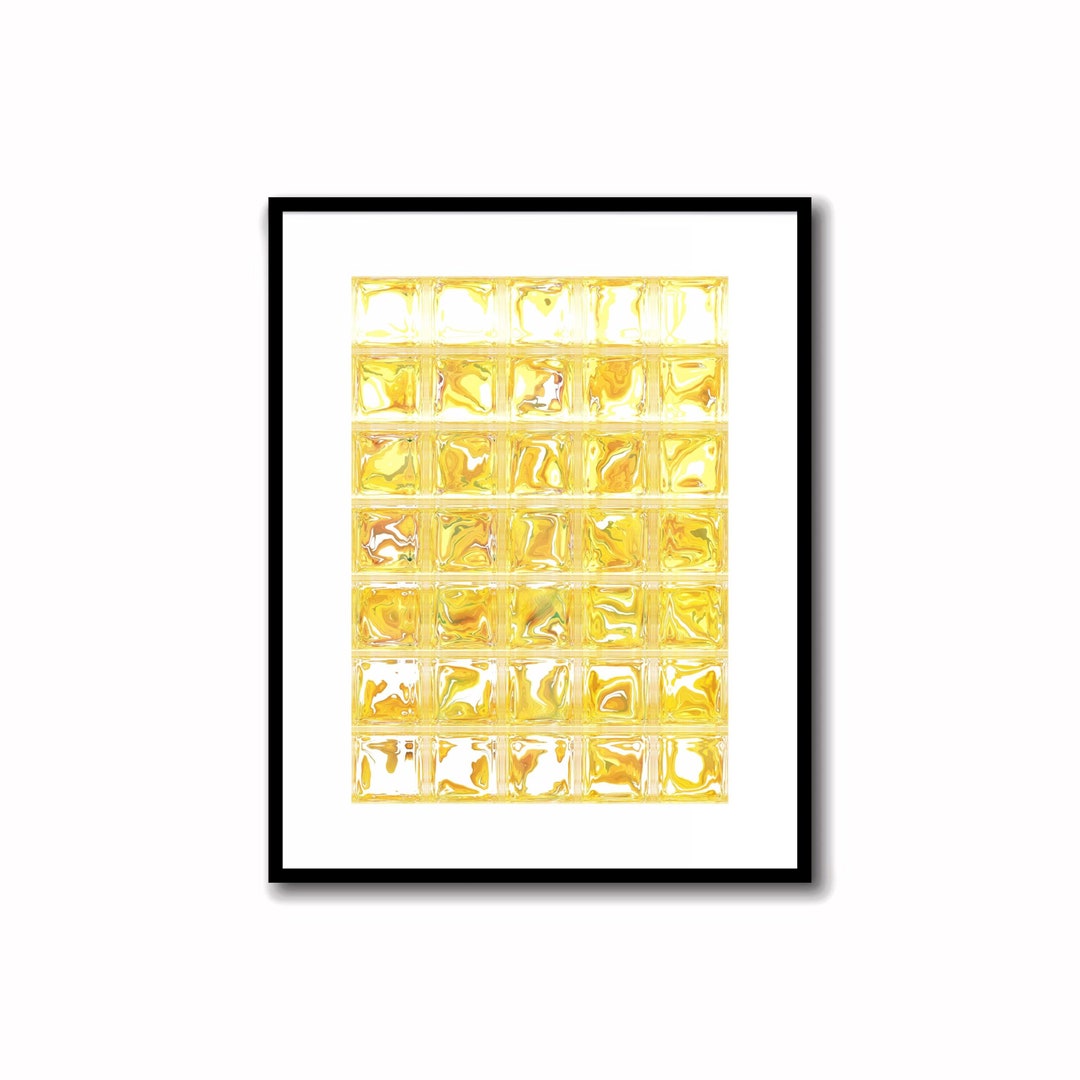 Yellow Digital Art Download Instant Print Artwork PRINTABLE Home Decor Palette Color Marigold ...