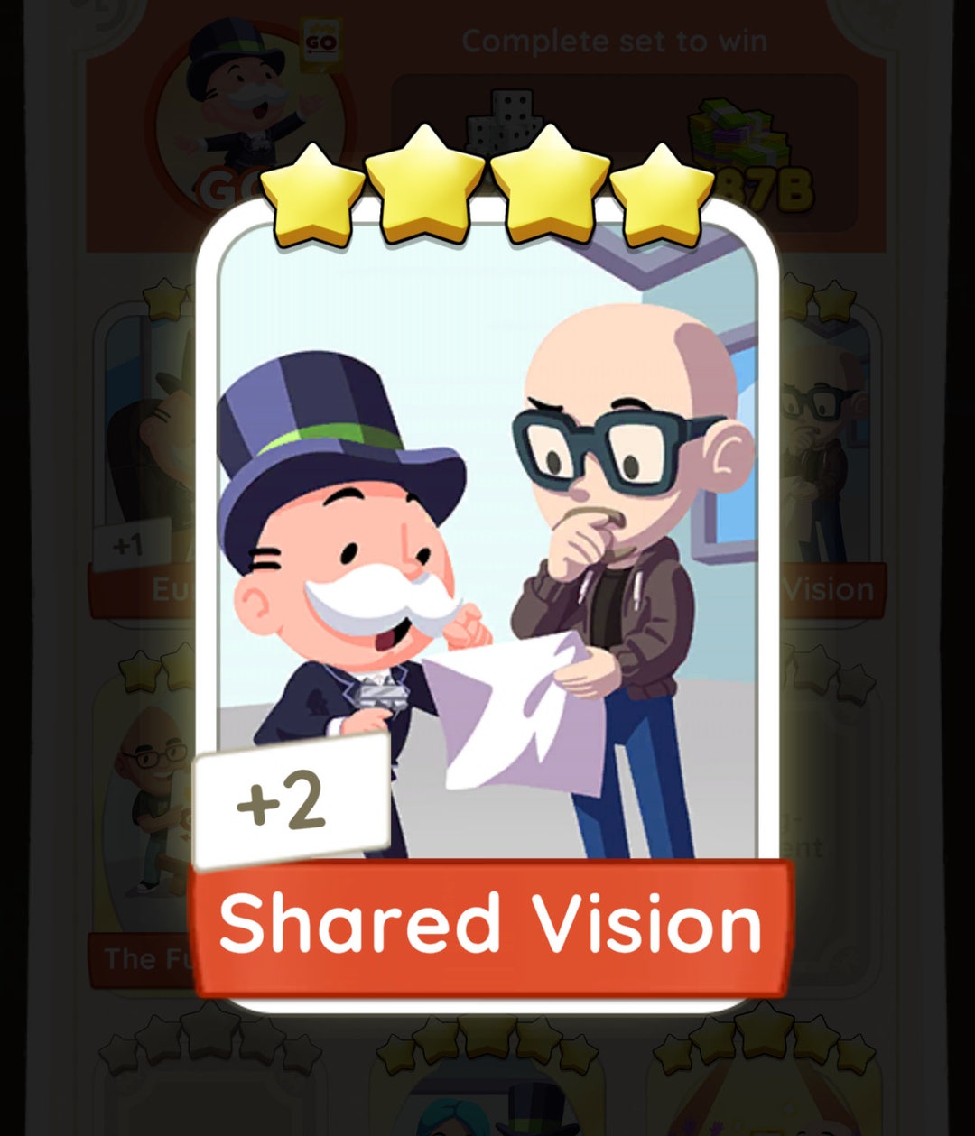 Shared Vision Monoploy GO Sticker 4 Star Fast Delivery - Etsy