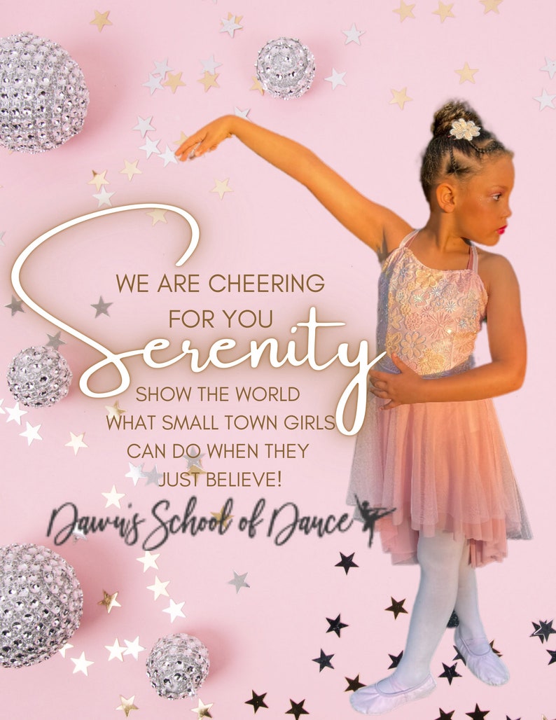 Custom Pageant Feature Page & Flyers - Etsy