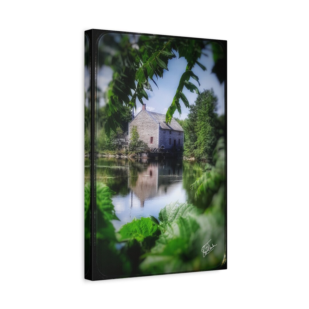 The Mill, Upper Canada by Digital Thunder - Photo on Matte Canvas ...