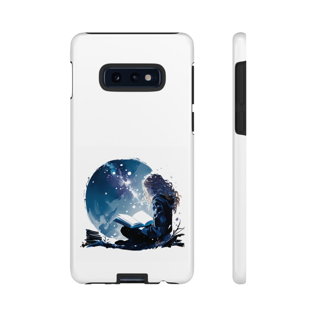 Reading Under the Moon - Tough Cases - Etsy