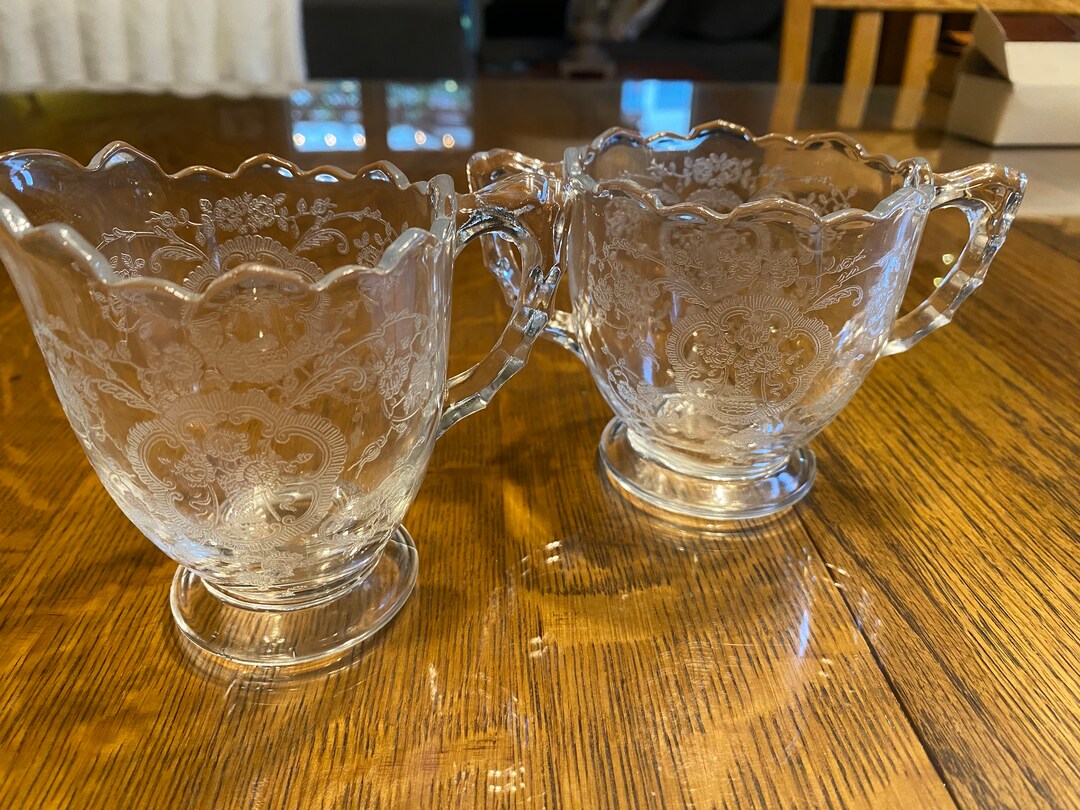 Cambridge Glass, Depression Era, Chantilly Martha - Etsy