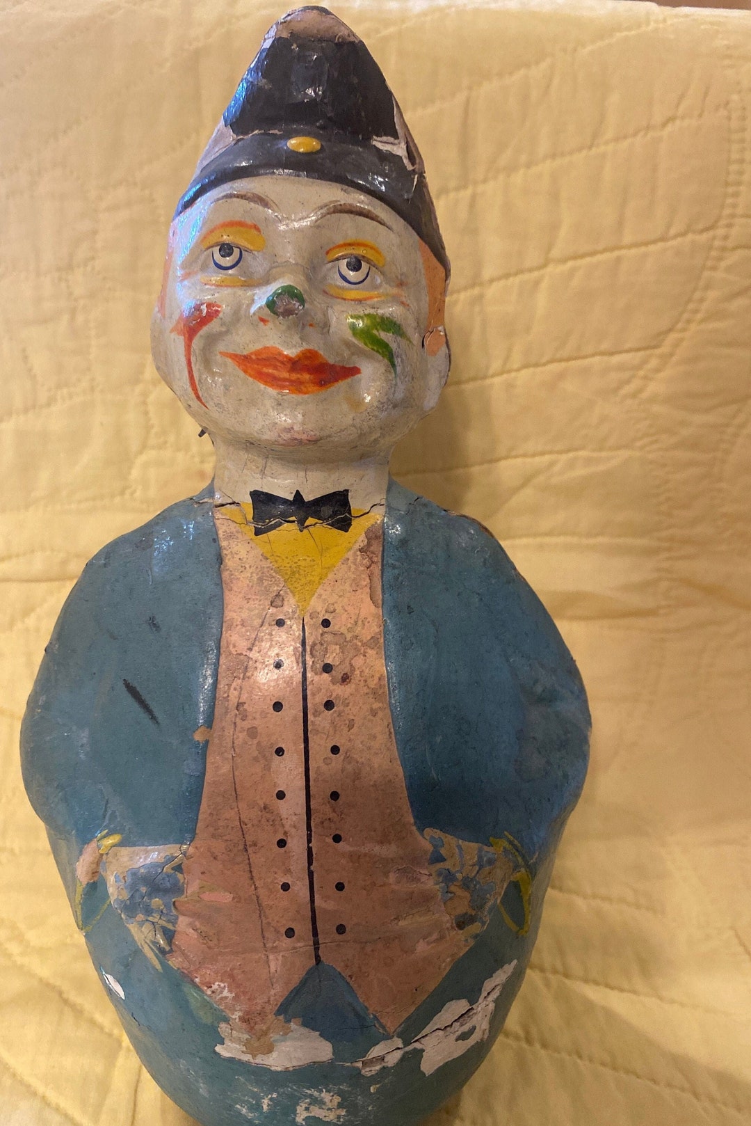 Smiling Boy Clown Roly-poly - Etsy