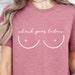 Check Your Tatas Shirt,funny Breast Cancer Shirt,breast Cancer ...