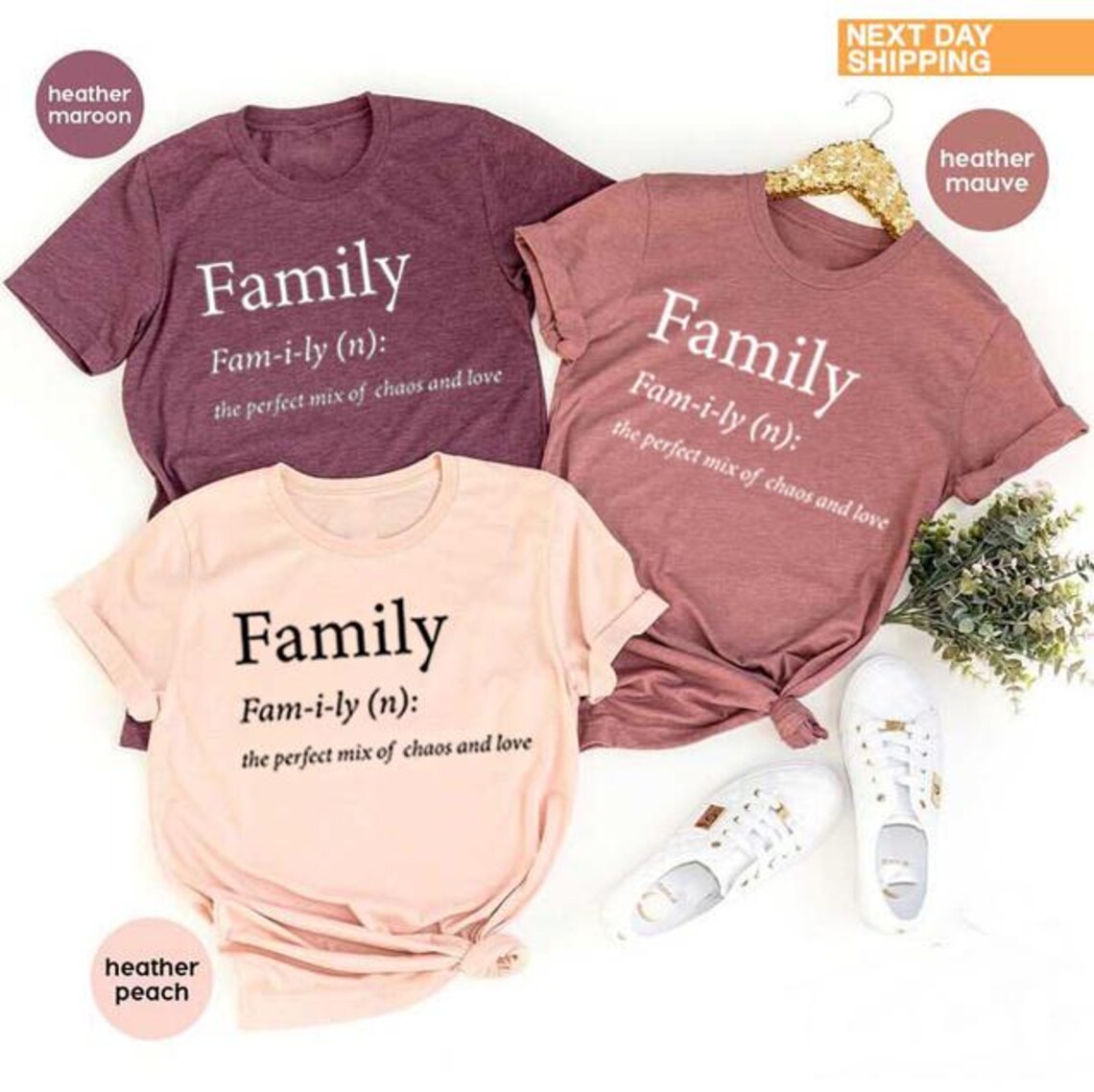 Family the Perfect Mix of Chaos and Love Shirt, Cute Family Reunion ...