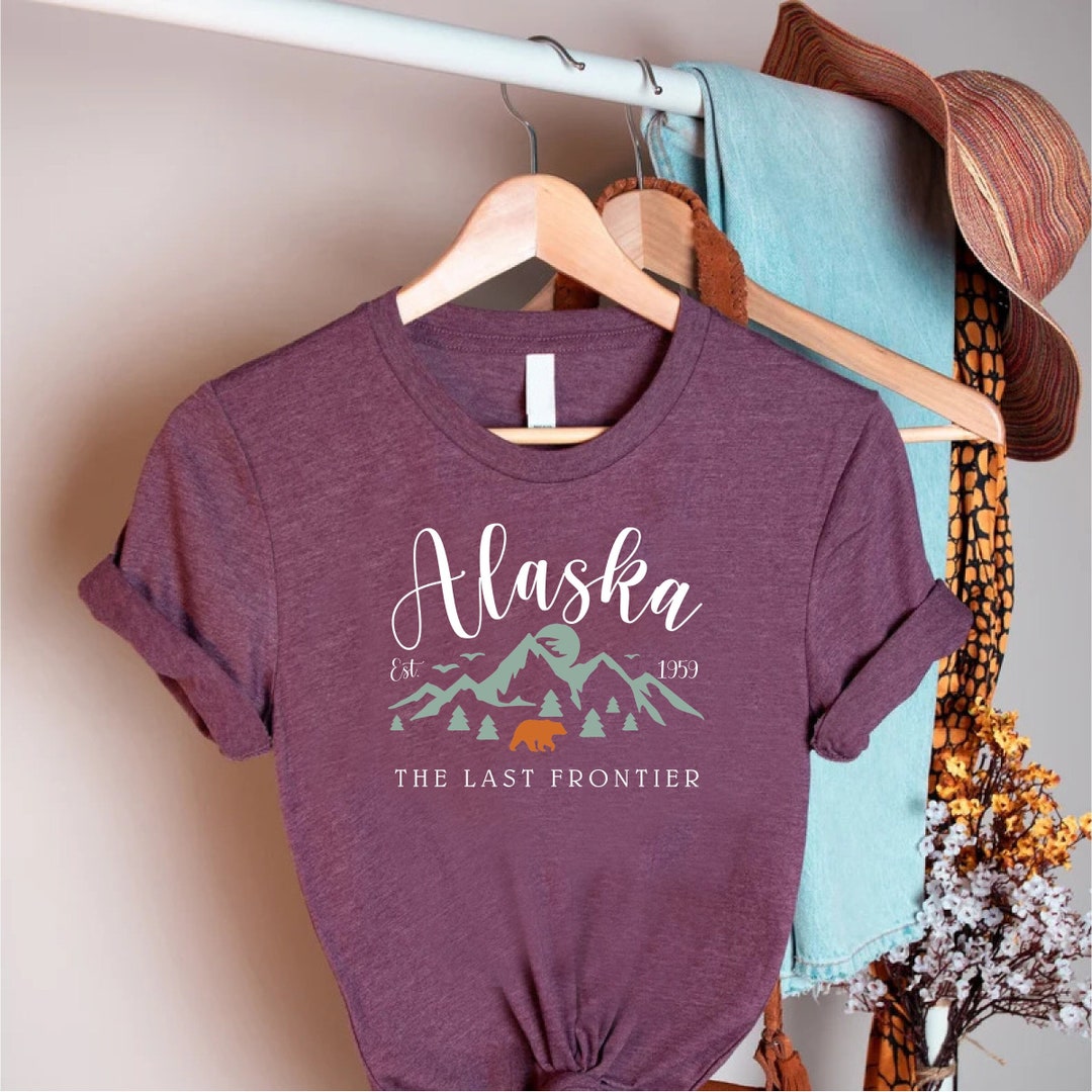 Alaska Shirt,alaska Lovers Travel Shirt,alaska Gifts for Women,alaska ...