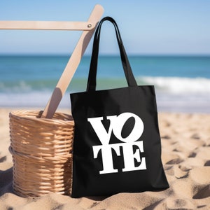 Vote Tote Bag, Gift for Voters,political Canvas Bag,election 2024 ...