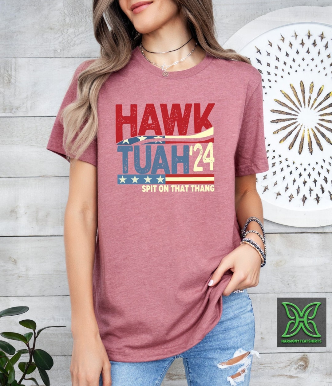 Hawk Tuah 24 Shirt, Spit on That Thing Girl Tee, Hawk Tuah 2024 Spit on ...