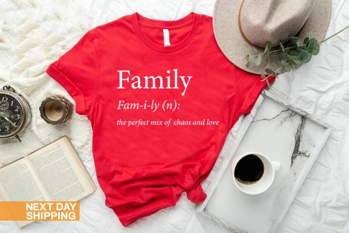 Family the Perfect Mix of Chaos and Love Shirt, Cute Family Reunion ...
