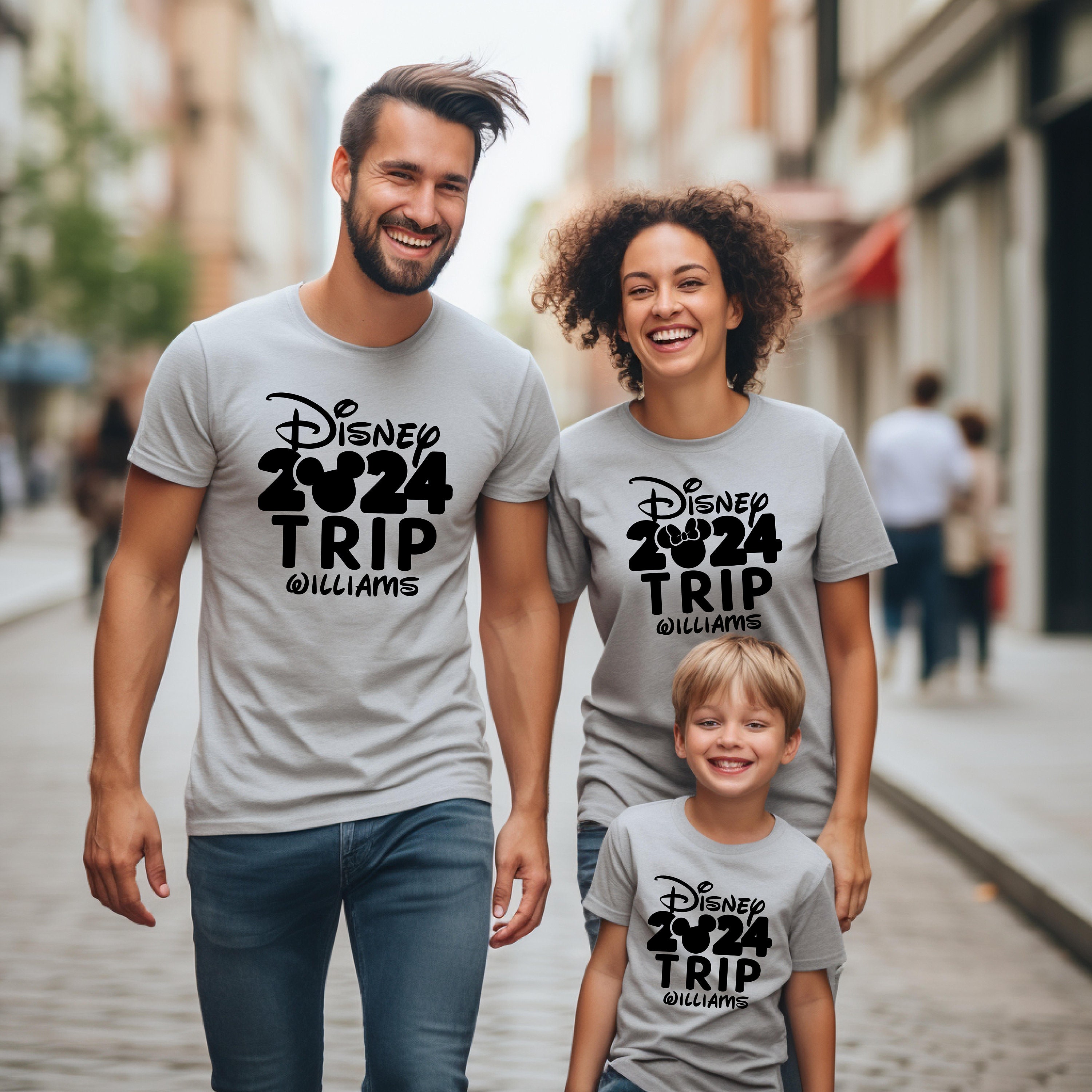 Custom Disney Family Trip Shirt 2024,magic Kingdom Vacation Matching ...