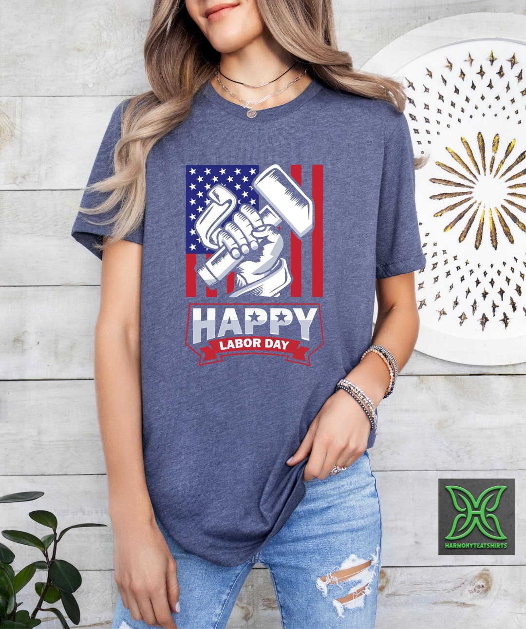 Labor Day Celebration American Flag Shirt,happy Labor Day T-shirt ...