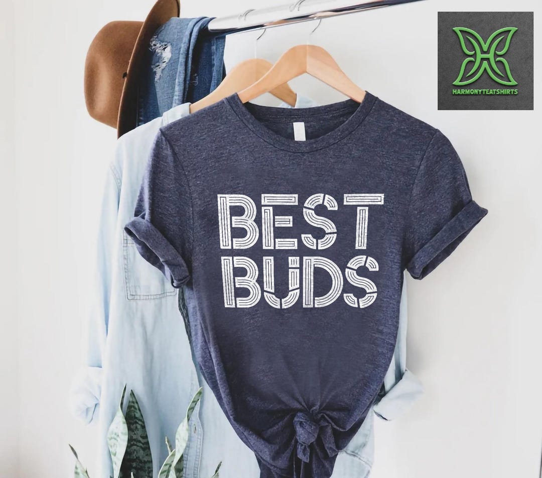Best Buds Shirts, Dad and Kids Matching Tees,father and Son Tee,funny ...
