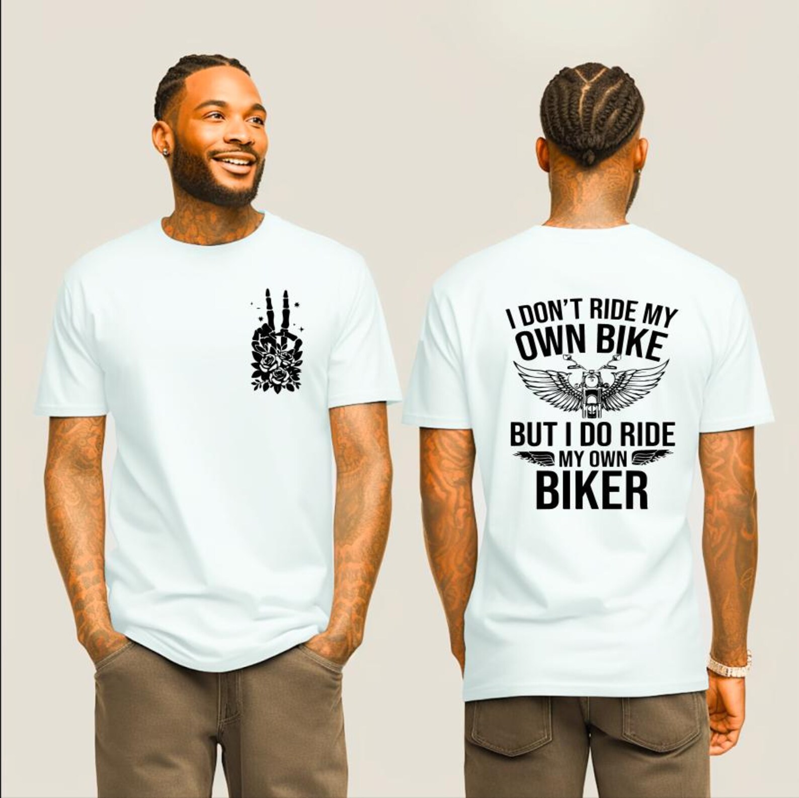 I Don't Ride My Own Bike but I Do Ride My Own Biker Shirt,funny Biker ...