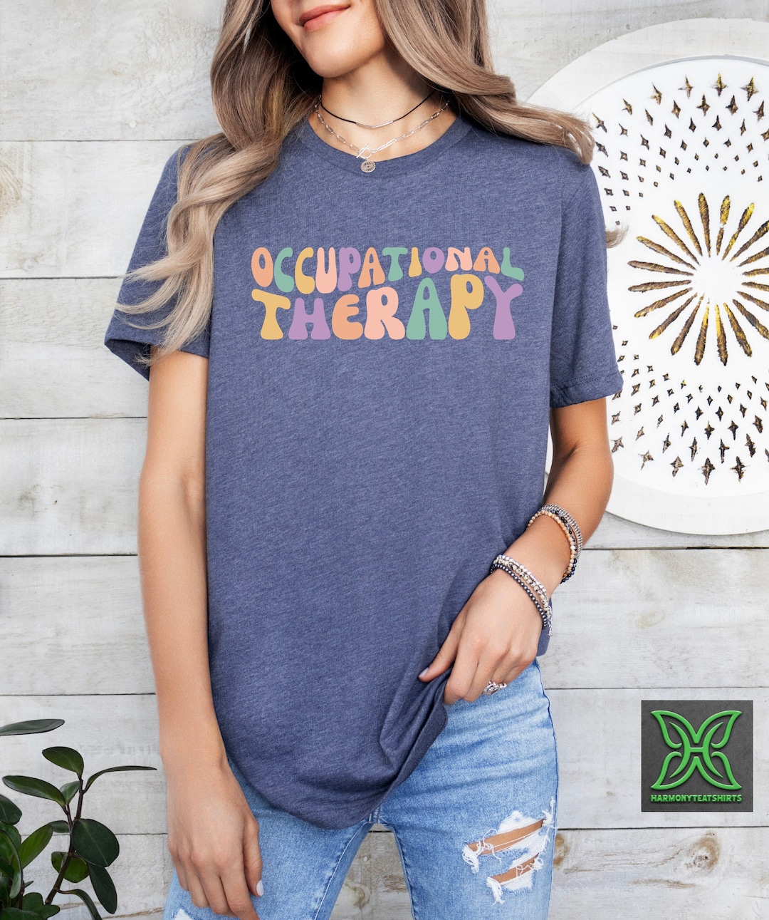 Retro OT Shirt,occupational Therapy Shirt,occupational Therapist ...