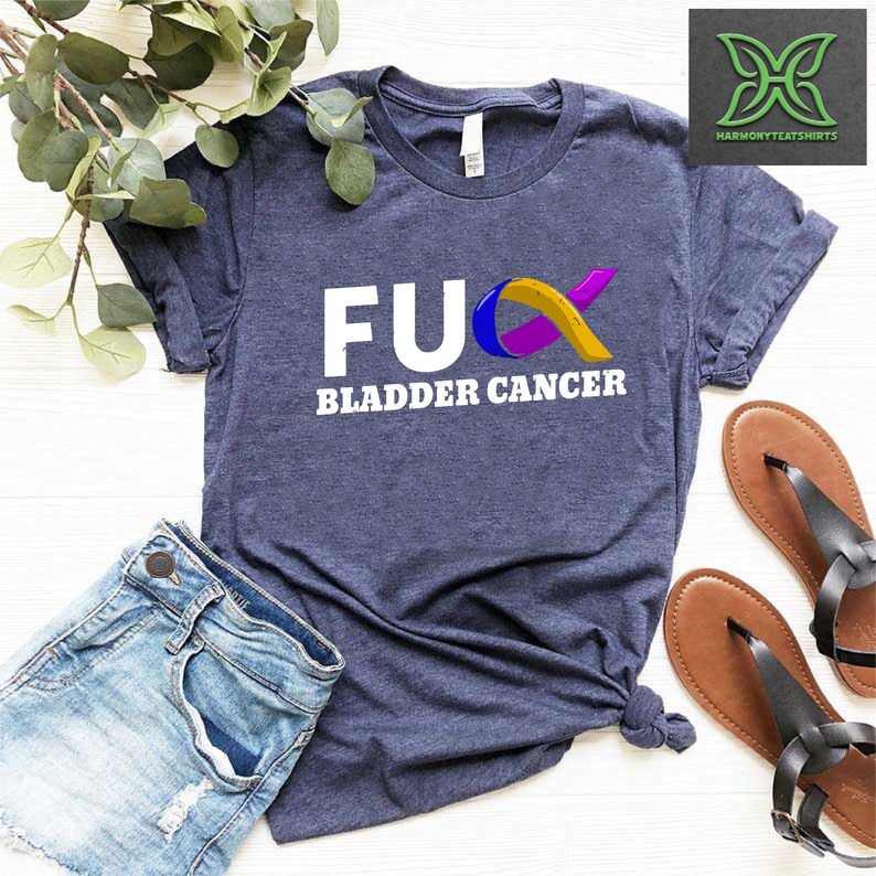 F Bladder Cancer Shirt,funny Bladder Cancer Awareness Gift - Etsy