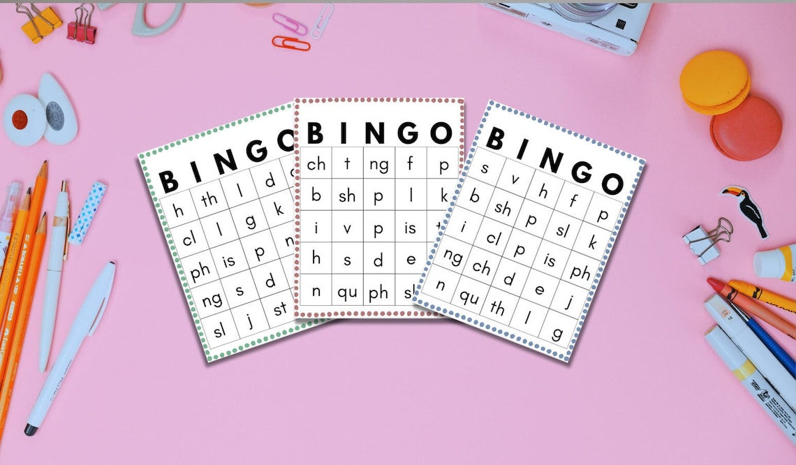 Sound Bingo PDF Printout - Etsy