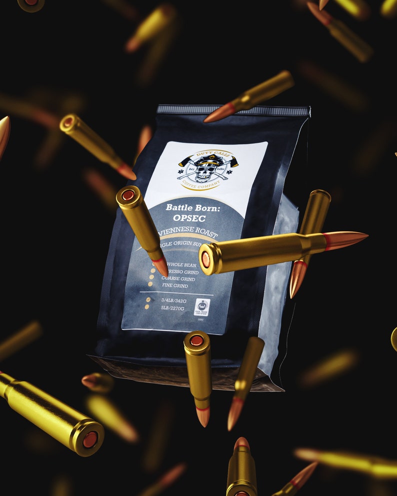 Battle Born: OPSEC - Fair Trade Coffee, Medium Bold, Viennese Roast - Etsy