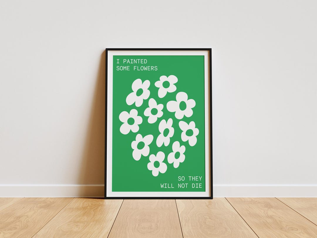 Frida Kahlo Quote Poster, Inspirational Home Decor, Typography Print ...