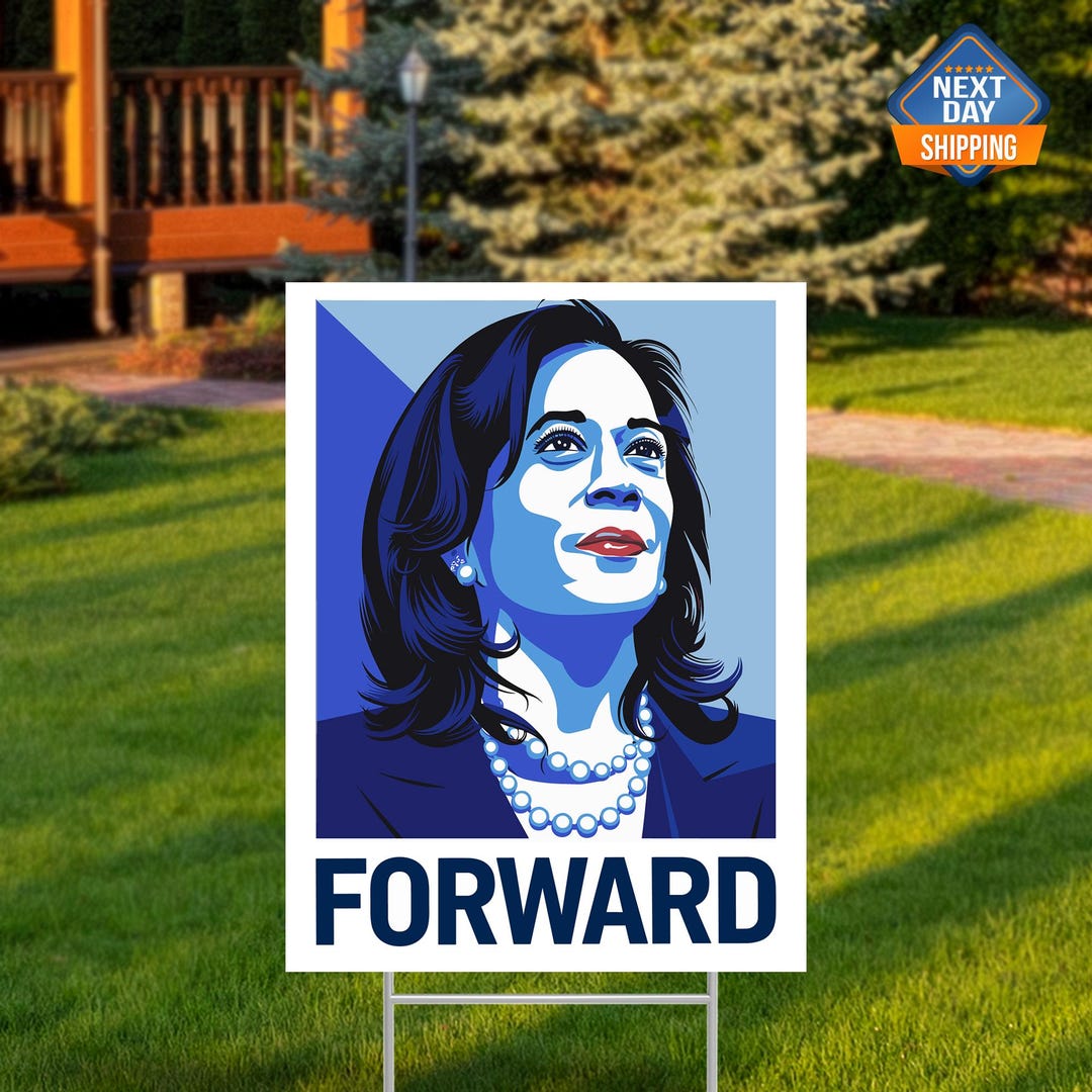 Kamala Harris Yard Sign, Harris 2024, Madam President, Democratic ...