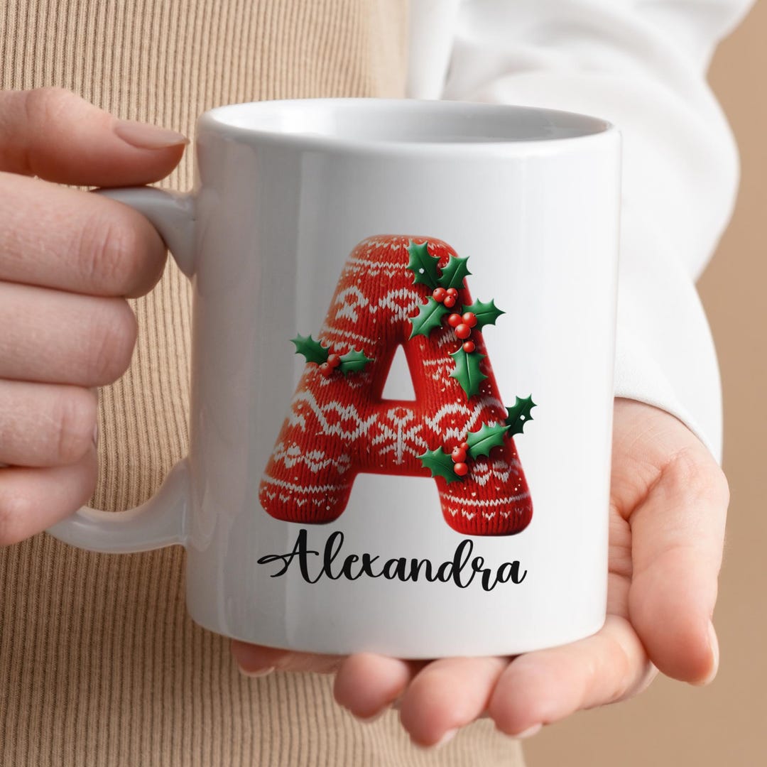 Custom Initial Name Mug, Name Mug, Coffee Mug, Personalized Mug ...