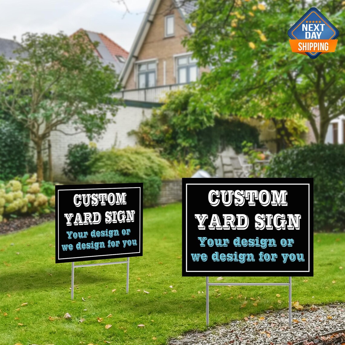 Custom Yard Sign, Personalized Yard Sign, Outdoor Sign, Custom Your Own ...