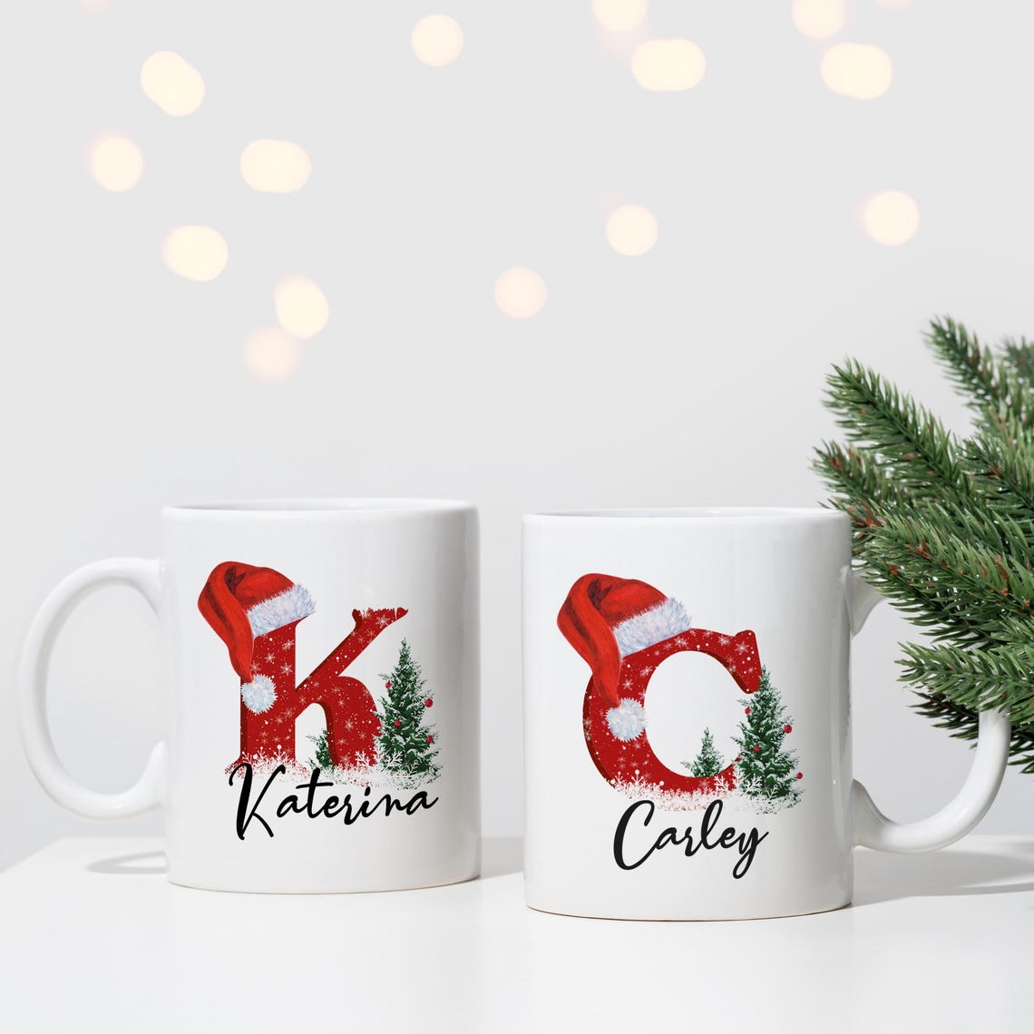 Personalized Christmas Mug, Christmas Mug, Secret Santa Gift, Christmas ...