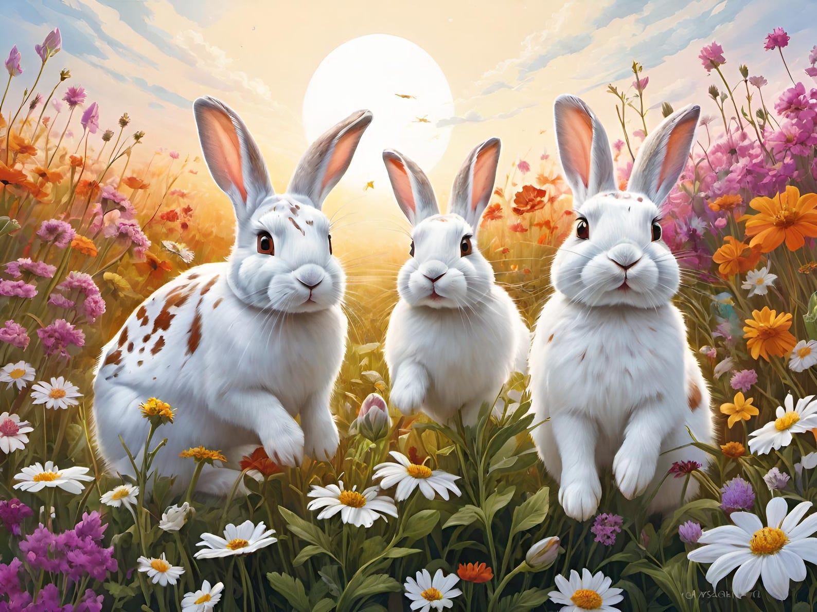 Bunny Rabbit Instant Download Digital Art - Etsy