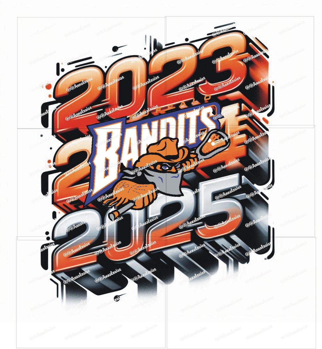 Buffalo Bandits Lacrosse 3-peat Championship Printable Digital Image - Etsy