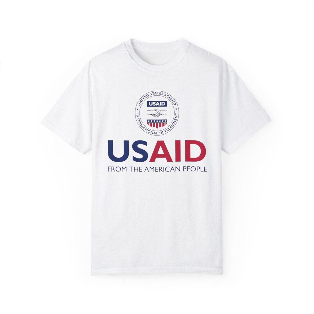 USAID Unisex T-shirt: Garment-dyed Soft Cotton Tee - Etsy