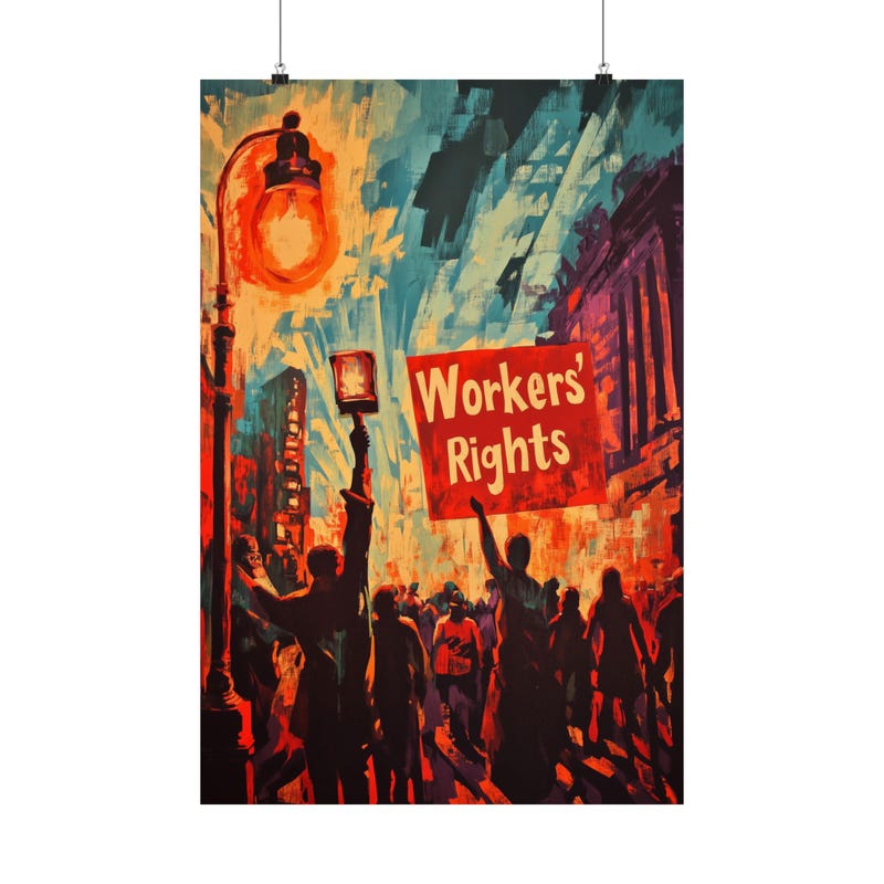 Union Worker Print - Etsy