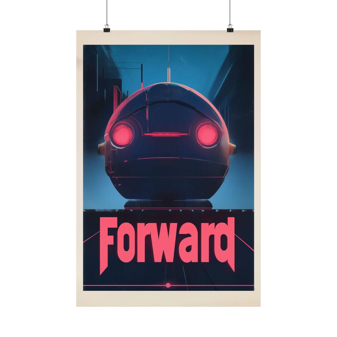 Forward Poster Wall Art Future Progress Poster Inspirational Message ...