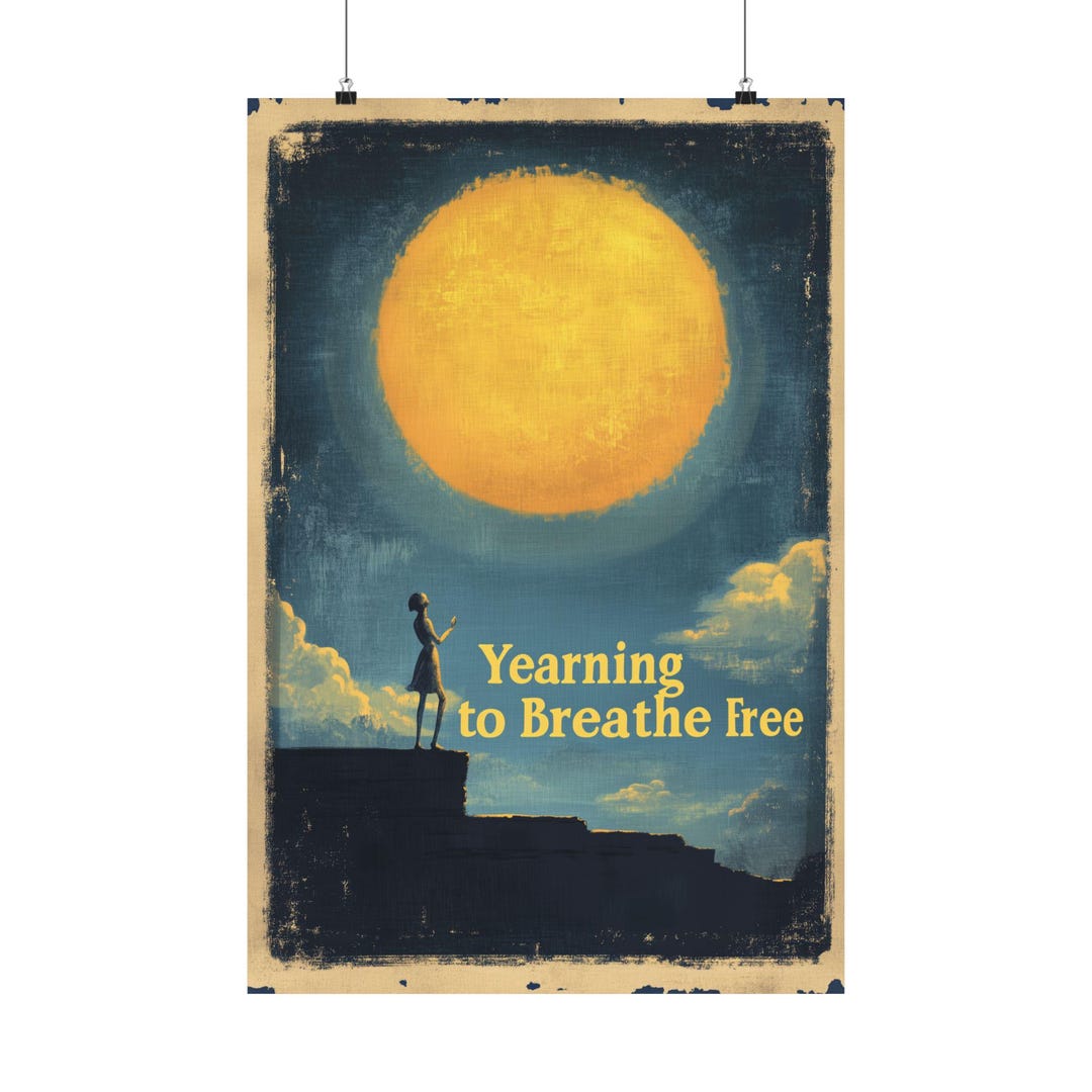 Immigration Poster Wall Art Give Us Your Tired Your Poor Your Huddled ...