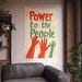 Power to the People Poster Wall Art Empowering Art for Activists ...