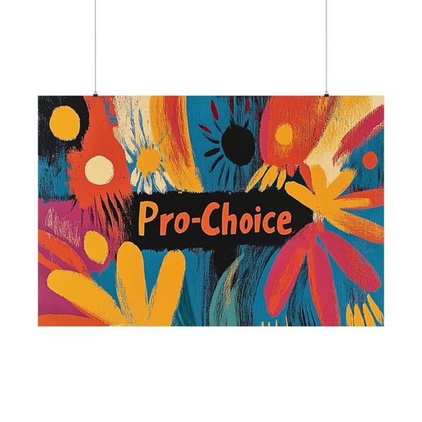 Pro Choice Poster - Etsy
