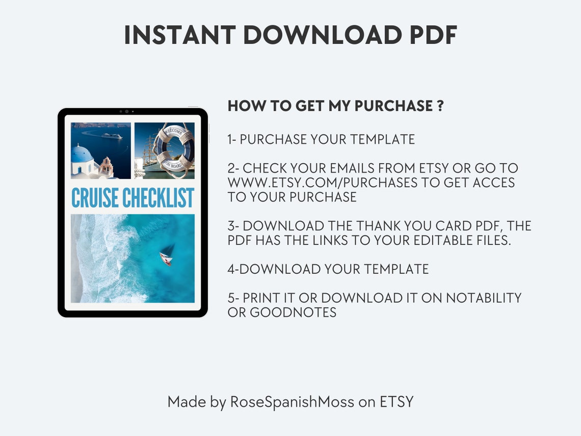 Cruise Packing List, Cruise Packing List for Little Kids, Cruise ...