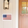 Wavy American Flag Metal Mailbox Sign 2-sided Patriotic Decor USA Sign ...