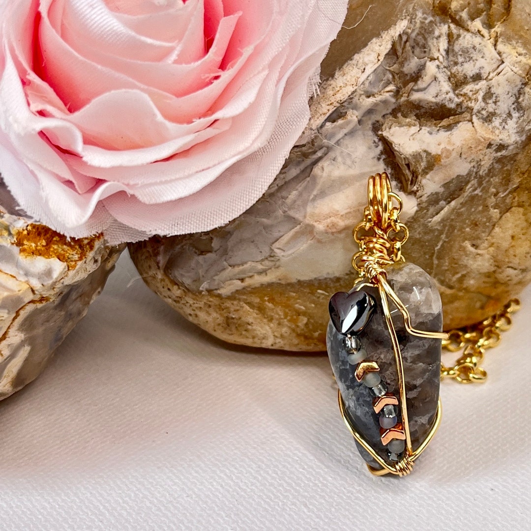 Smokey Quartz Down Syndrome Awareness Accent Piece. Disability Jewelry ...