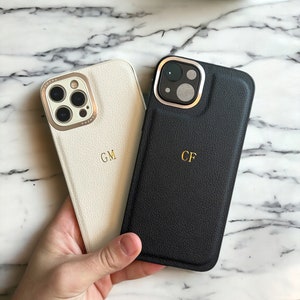 Personalised Initial Phone Case for iPhone 15 14 12 13 Pro Max Initials ...