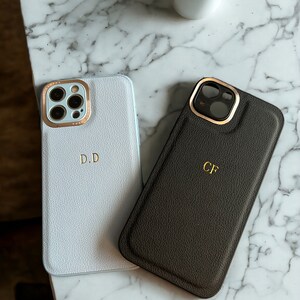 Personalised Initial Phone Case for iPhone 15 14 12 13 Pro Max Initials ...