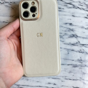 Personalised Initial Phone Case for iPhone 15 14 12 13 Pro Max Initials ...