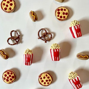 Miniature Concession Stand Theme Fridge Magnets-gift Set-handmade ...