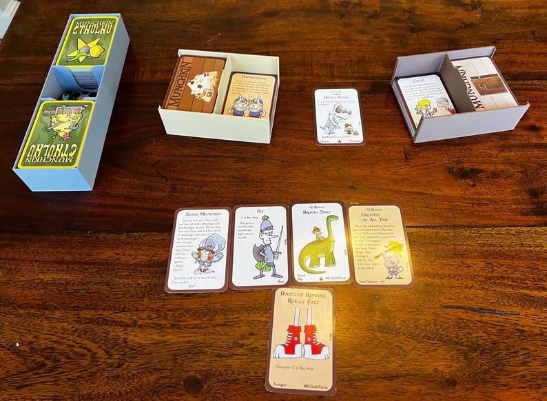 Munchkin Box Organizer Pro / Storage / Game Aid / Holder. Maximizes You ...